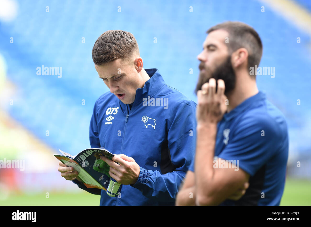 Derby County's Craig Forsyth before the Sky Bet Championship match at ...