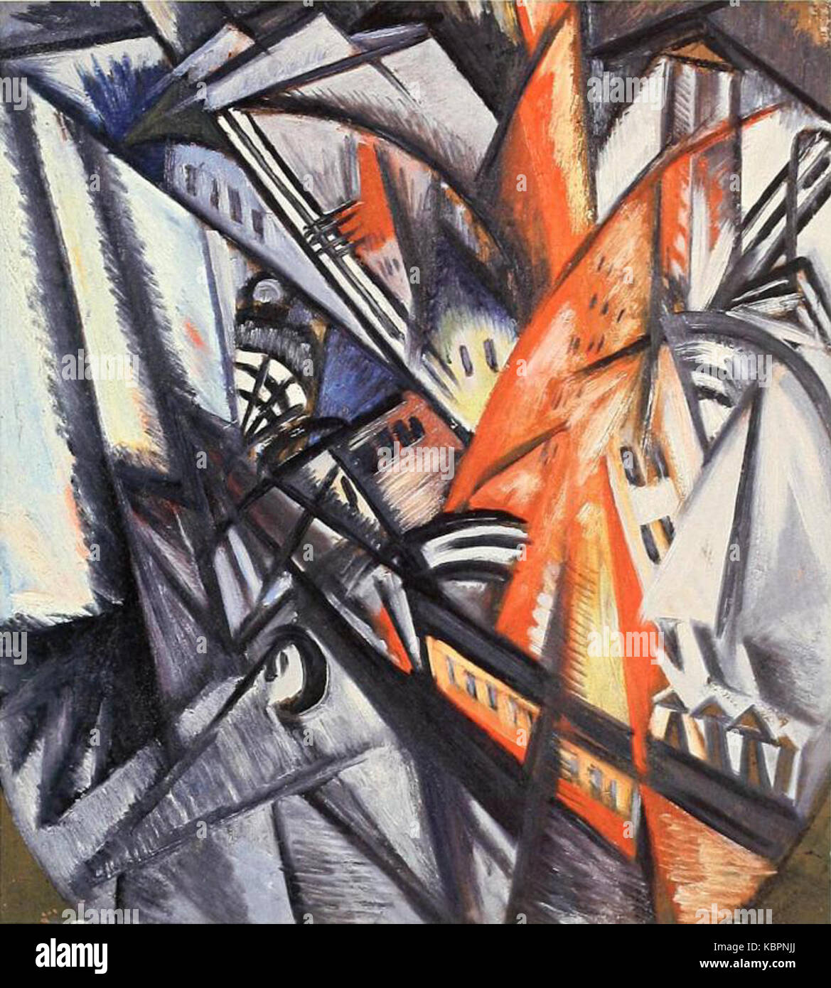 Cityscape (Rozanova, 1914 Stock Photo - Alamy