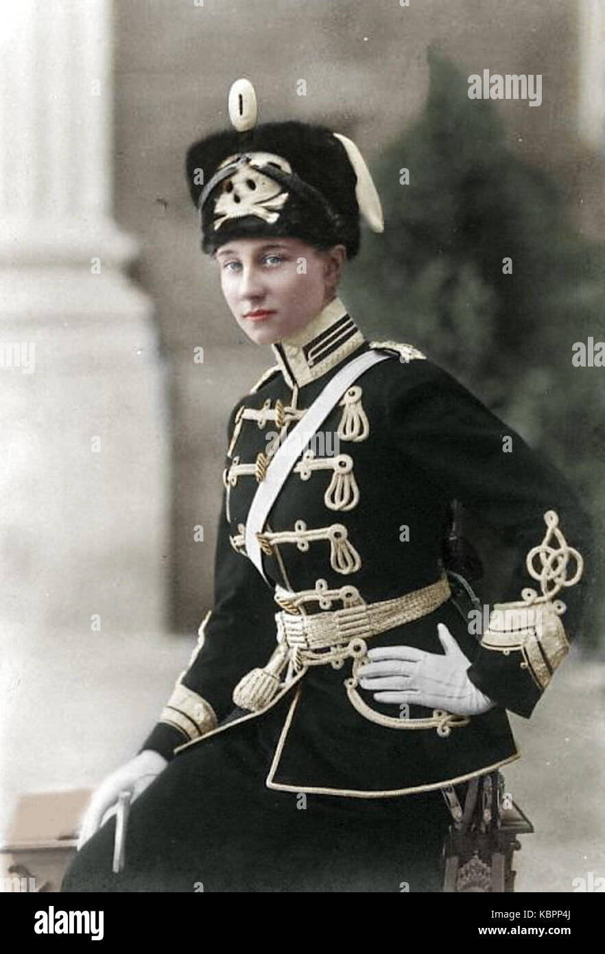 Victoria Louise Uniform Color Stock Photo - Alamy