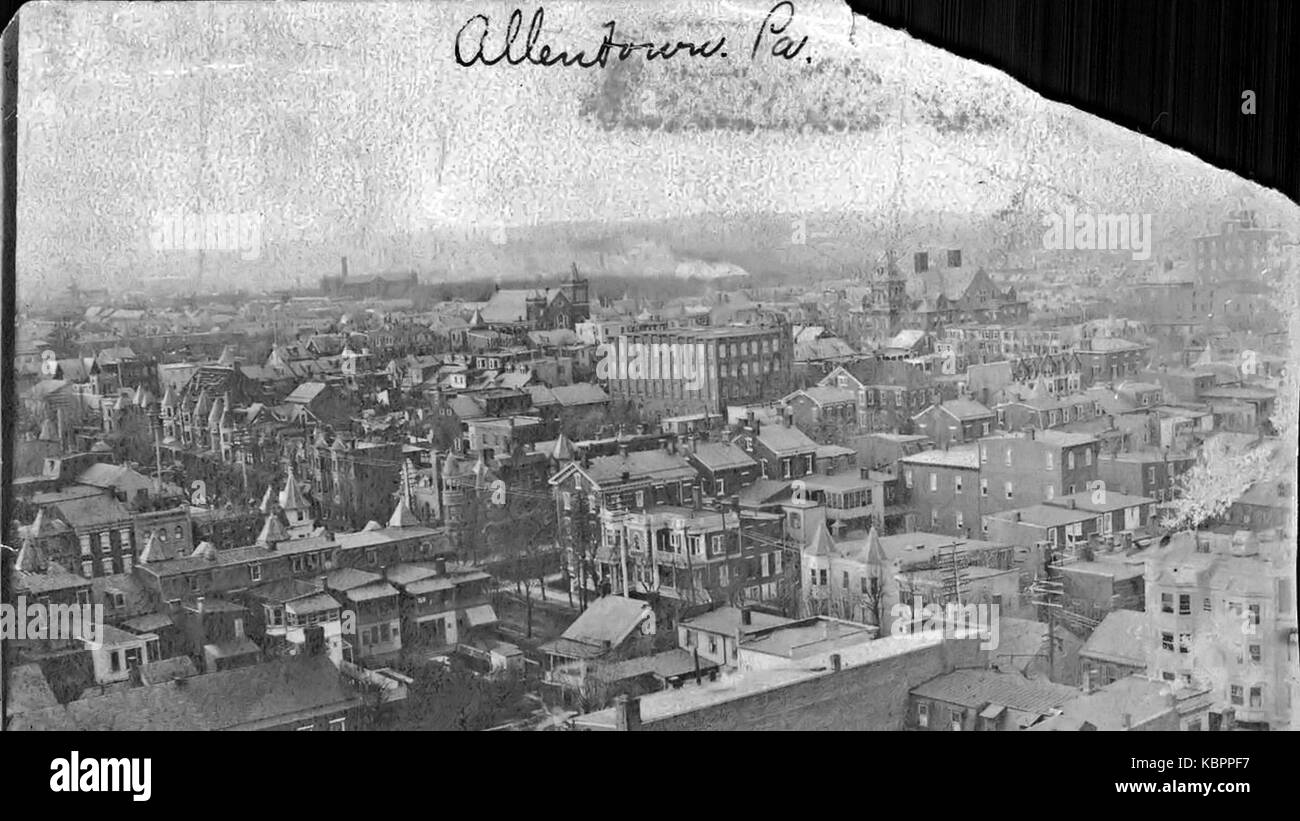This photograph, taken in 1900, shows a view to the northwest from ...