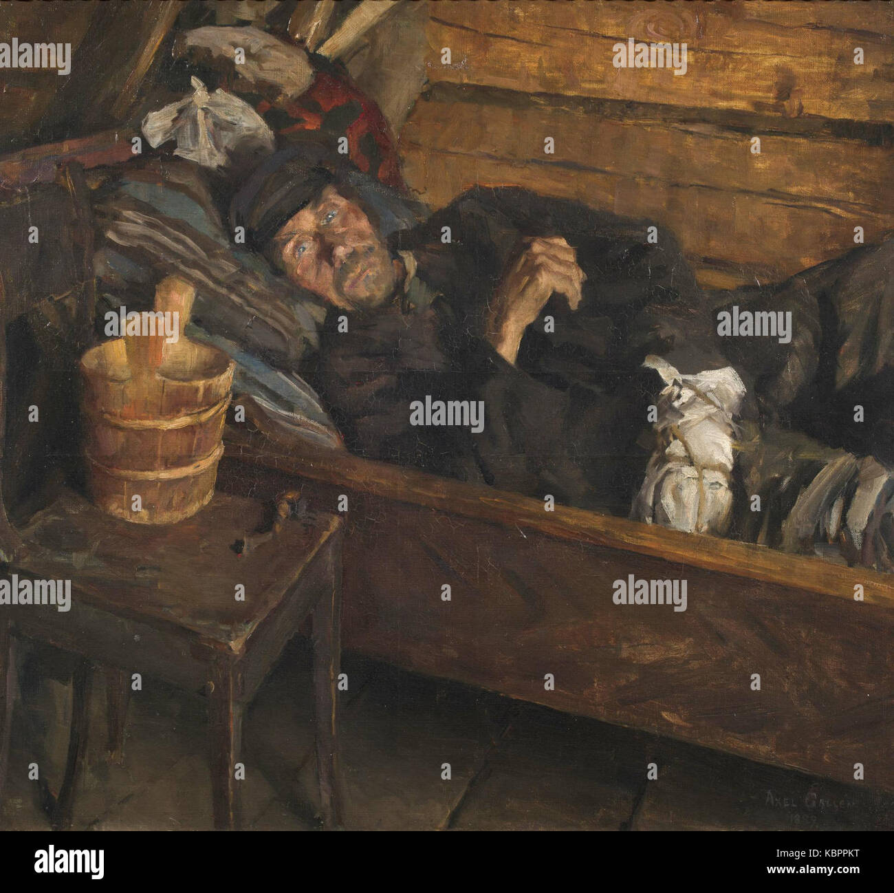 Akseli Gallen Kallela Haavakuume (1889 Stock Photo - Alamy