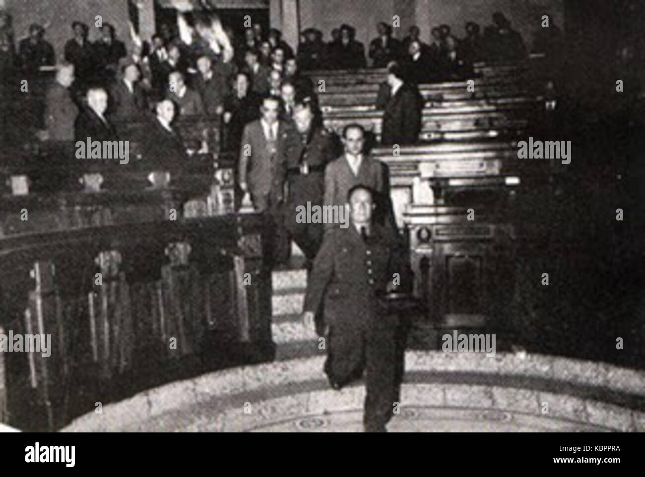 Federico ponce vaides en hemiciclo Stock Photo - Alamy