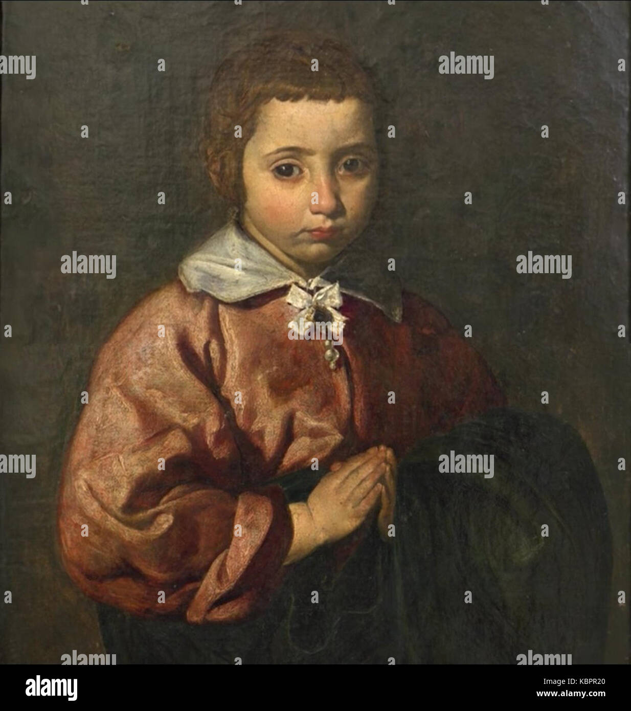 Retrato de una nina (portrait of a girl) by Diego Velazquez Stock Photo ...