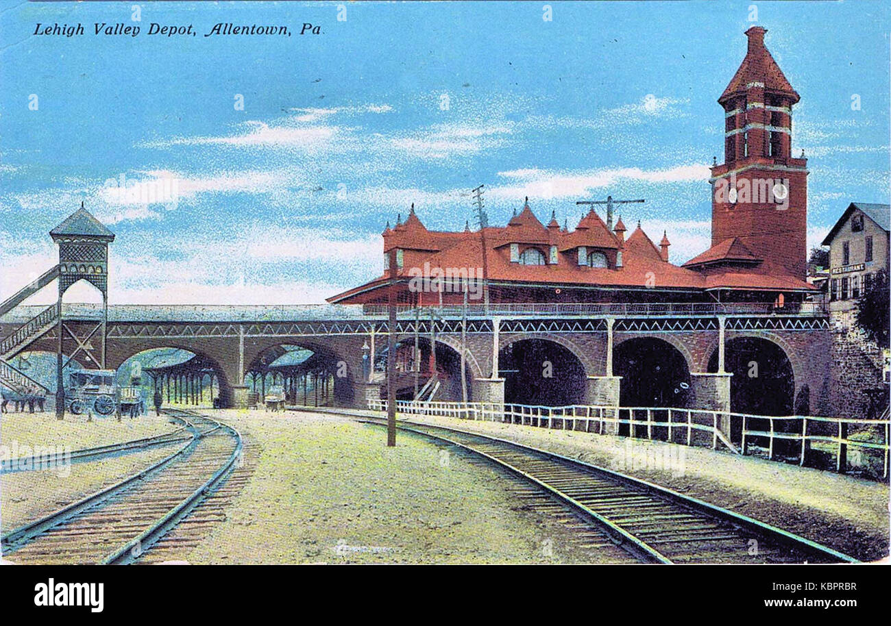 Lehigh valley railroad station hi-res stock photography and images - Alamy