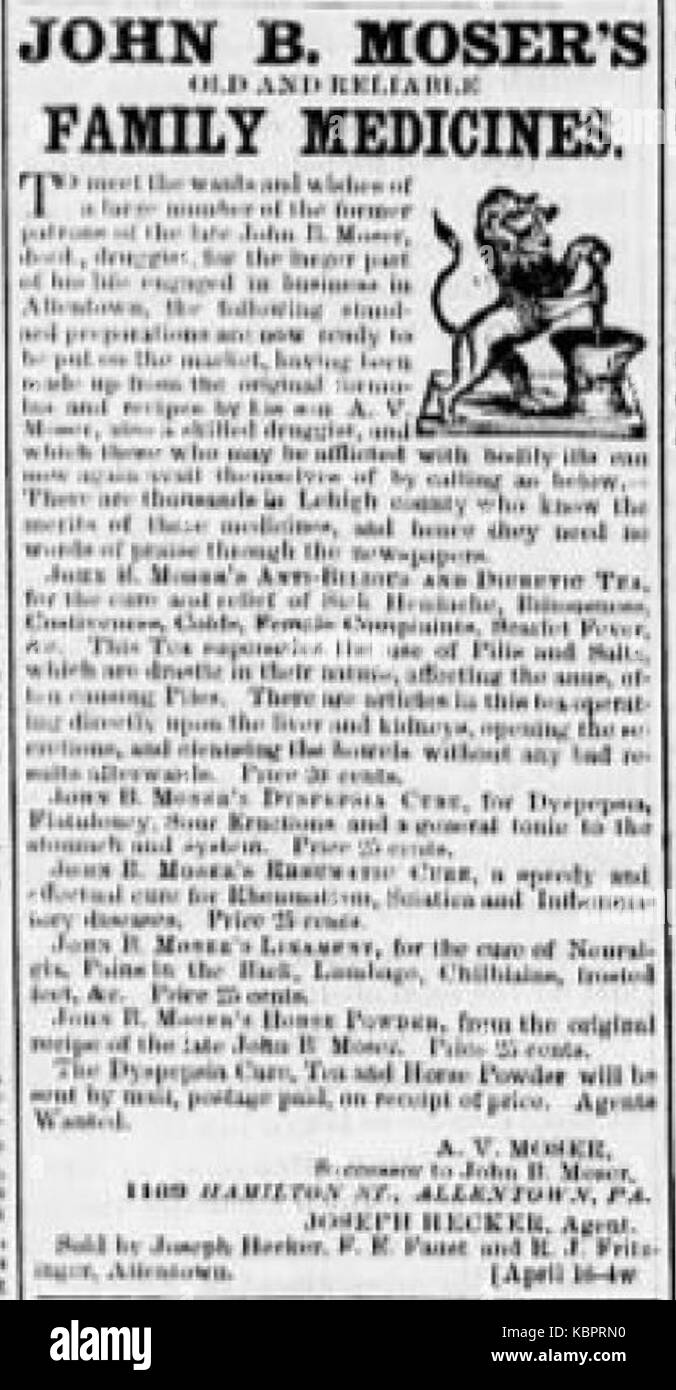 19th century drug store Black and White Stock Photos & Images - Alamy