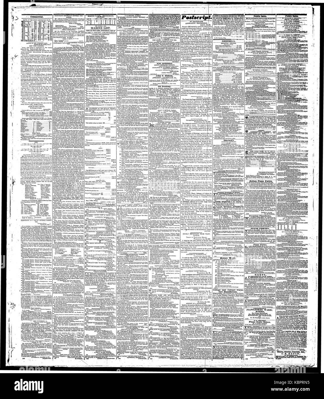 The new york post newspaper hi-res stock photography and images - Alamy