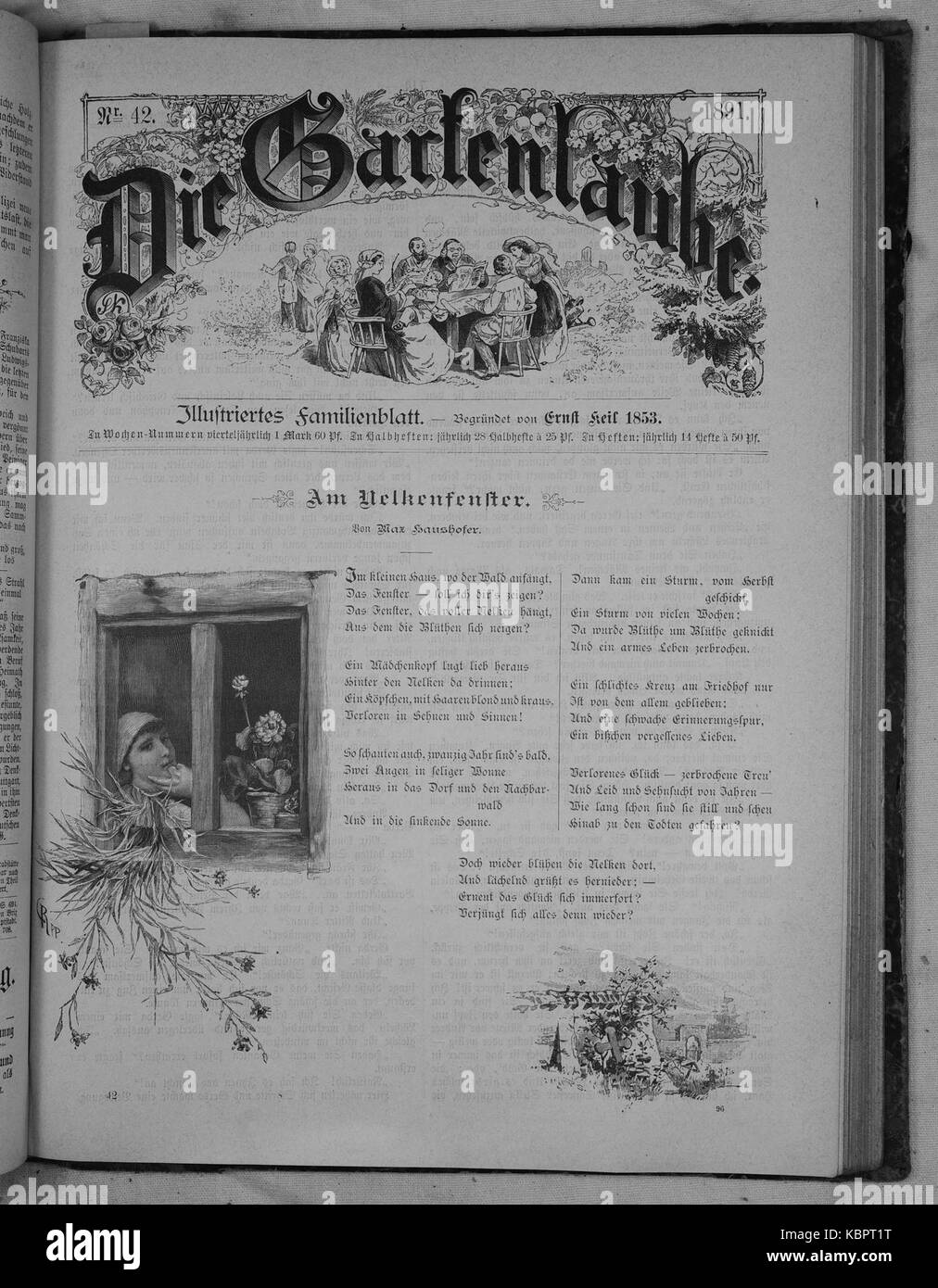 Die Gartenlaube (1891) 709 Stock Photo - Alamy Die Gartenlaube (1891) 709 Stock Photo - Alamy