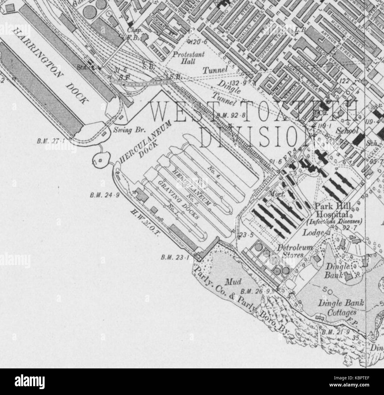 Herculaneum Dock context Stock Photo - Alamy