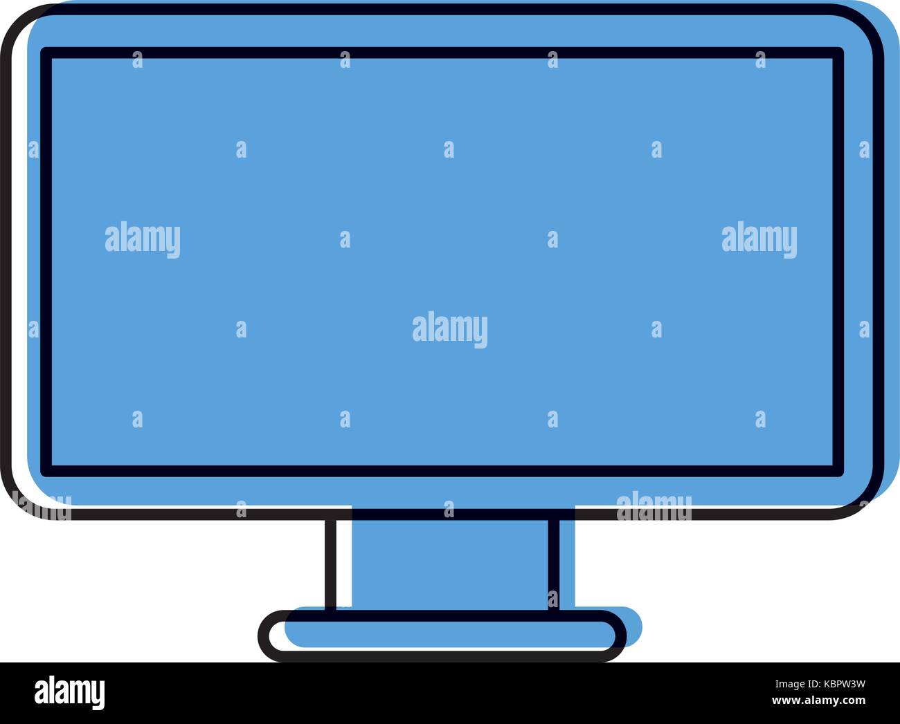 monitor screen pc technology device Stock Vector Image & Art - Alamy