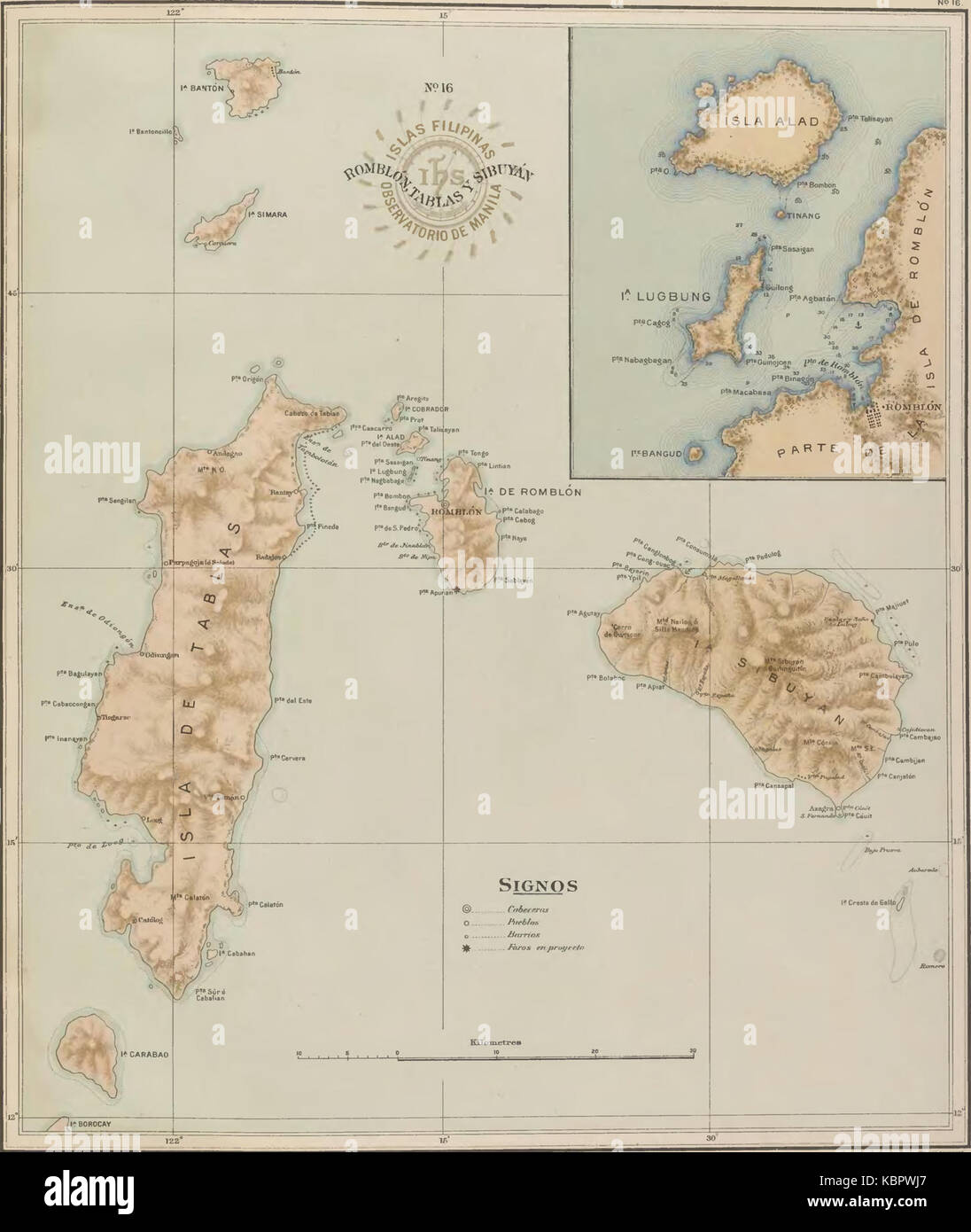 Philippine sea and islands and map hi-res stock photography and images ...