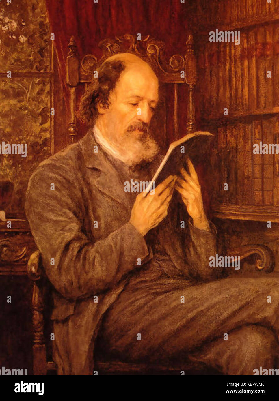 Alfred lord tennyson book hi-res stock photography and images - Alamy
