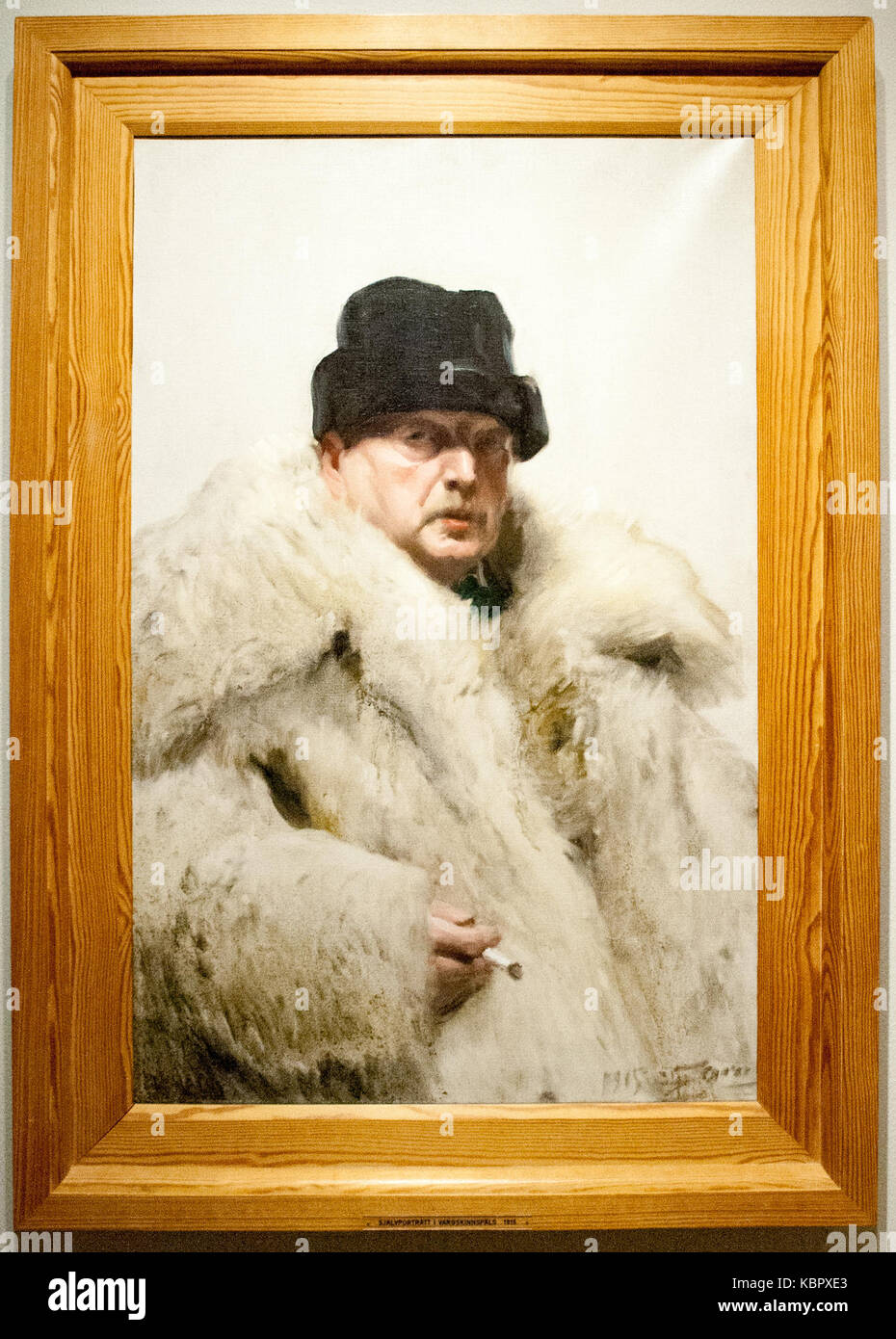 Self portrait fur coat hi-res stock photography and images - Alamy