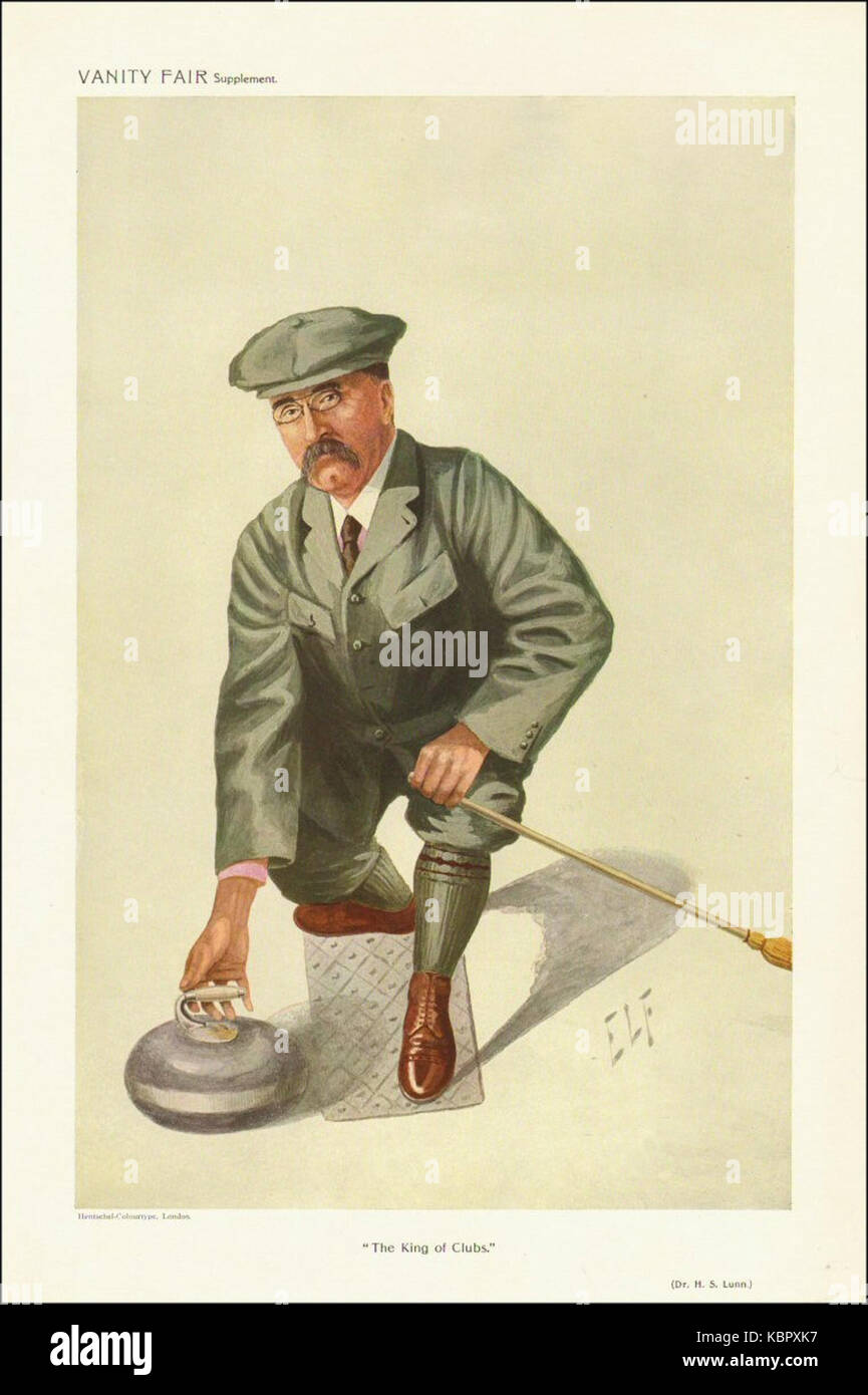 Henry Simpson Lunn Vanity Fair 6 October 1909 Stock Photo - Alamy