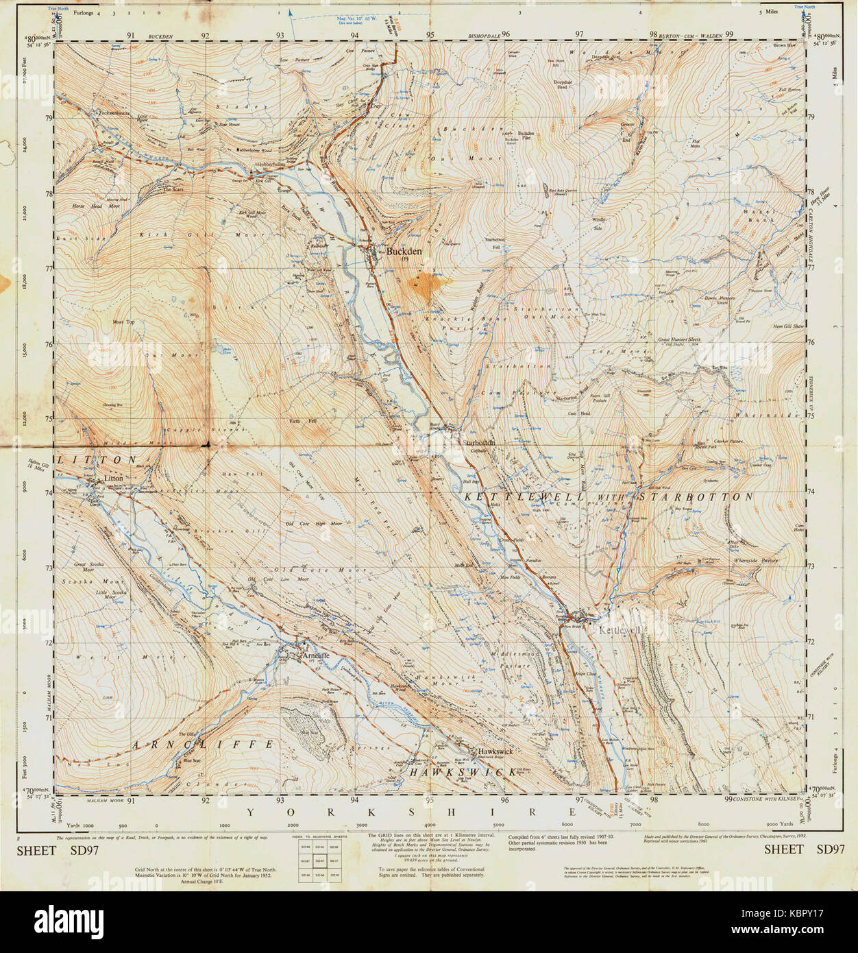 1950s map great britain hi-res stock photography and images - Alamy