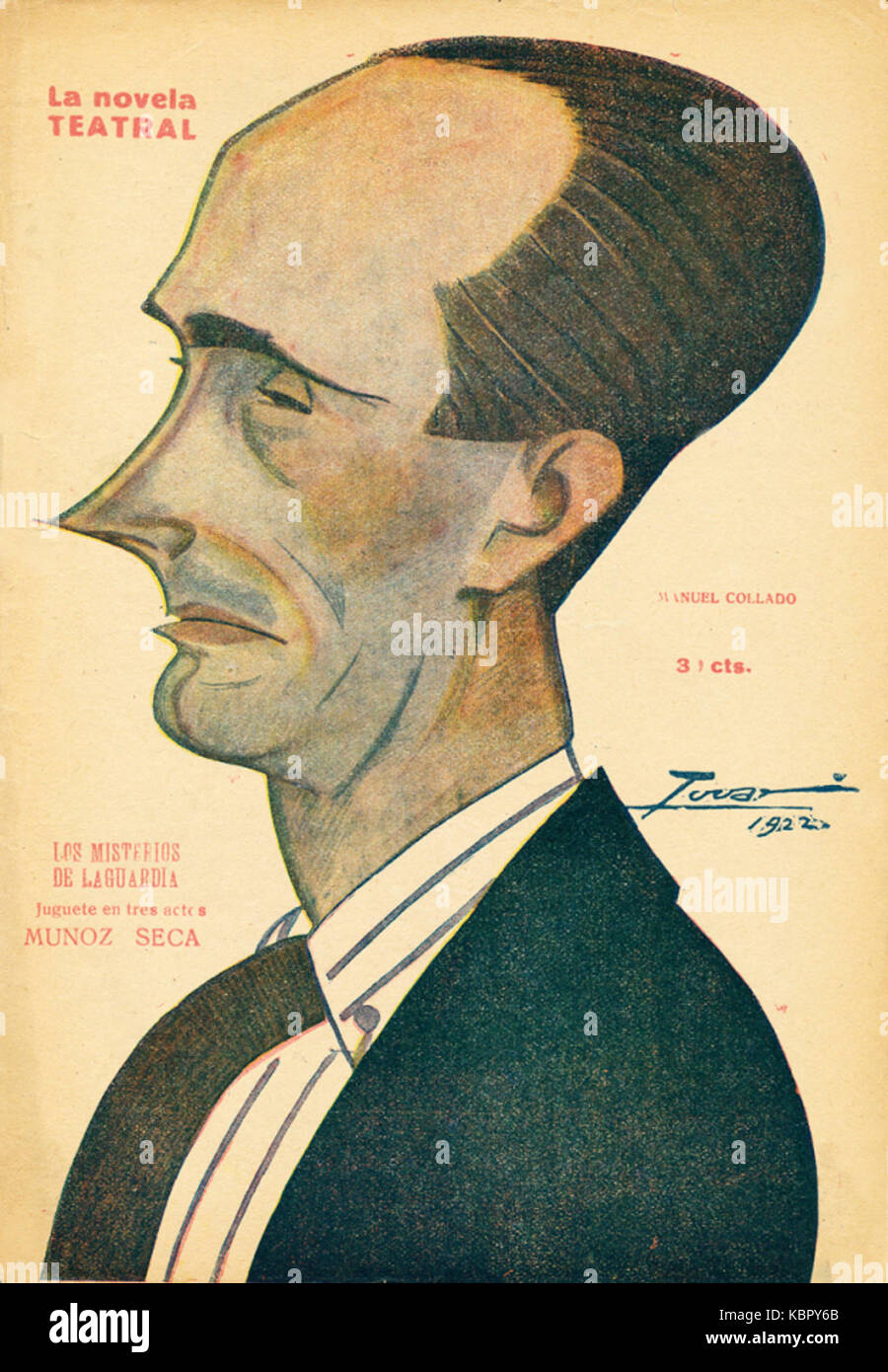 'La Novela Teatral' by Manuel Collado, dated May 28, 1922, is a ...
