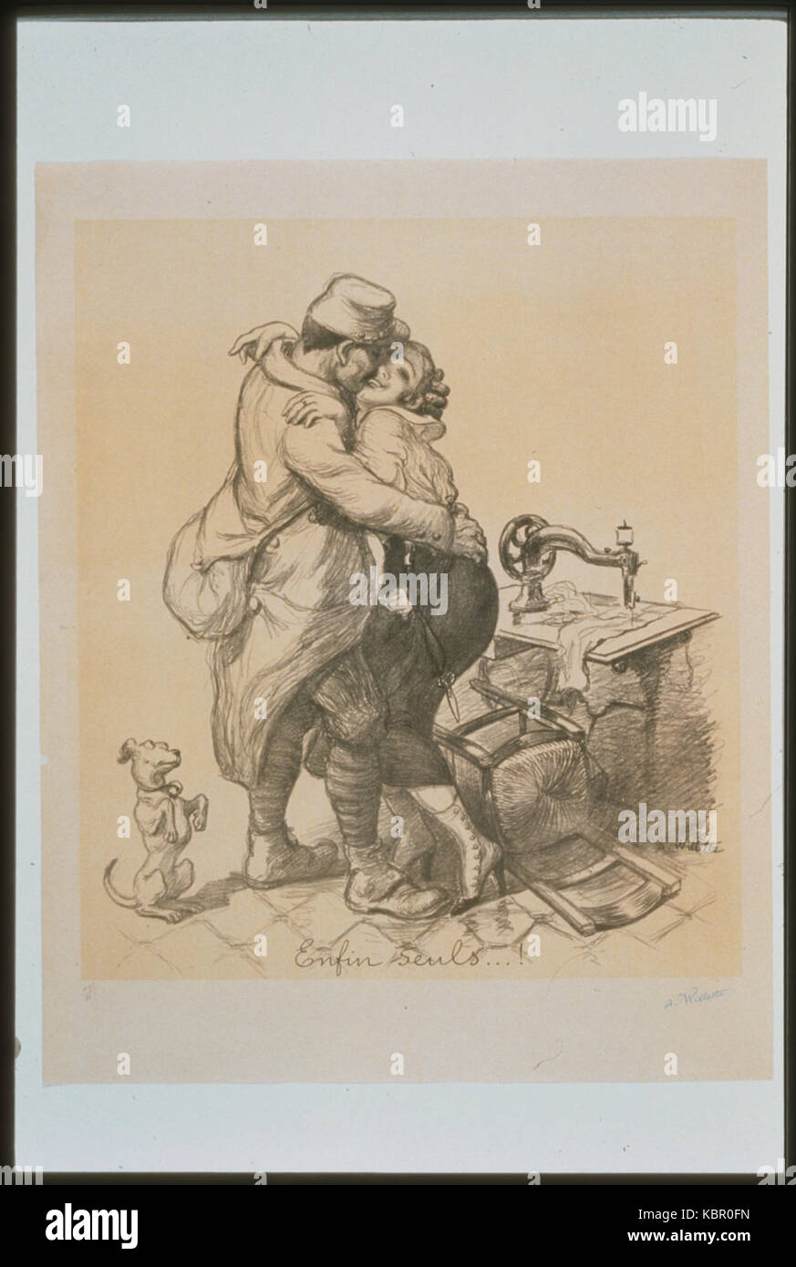 Alone at last Stock Photo - Alamy