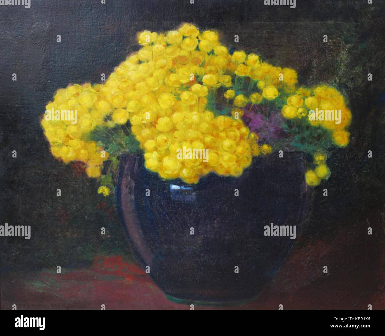 Piotr Stachiewicz’s painting ‘Bukiet Pelników’ (Bouquet of Flowers ...
