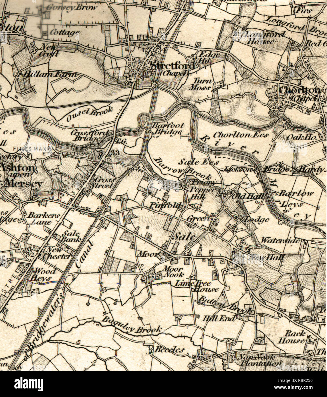 Sale 1842 map Stock Photo - Alamy