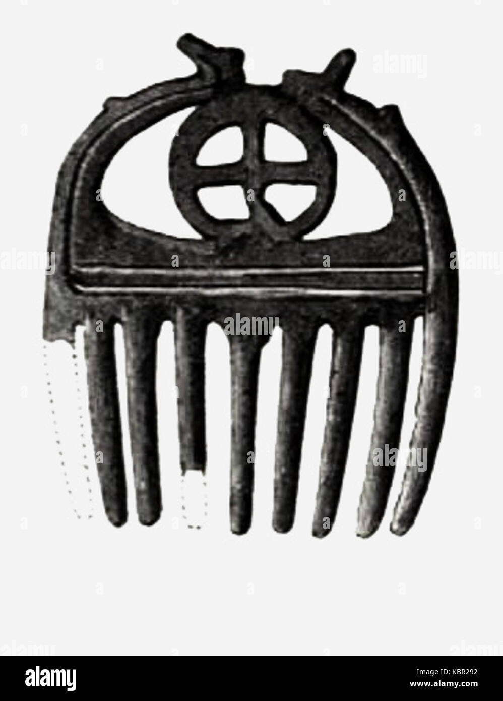 Comb bronze age sweden Stock Photo - Alamy