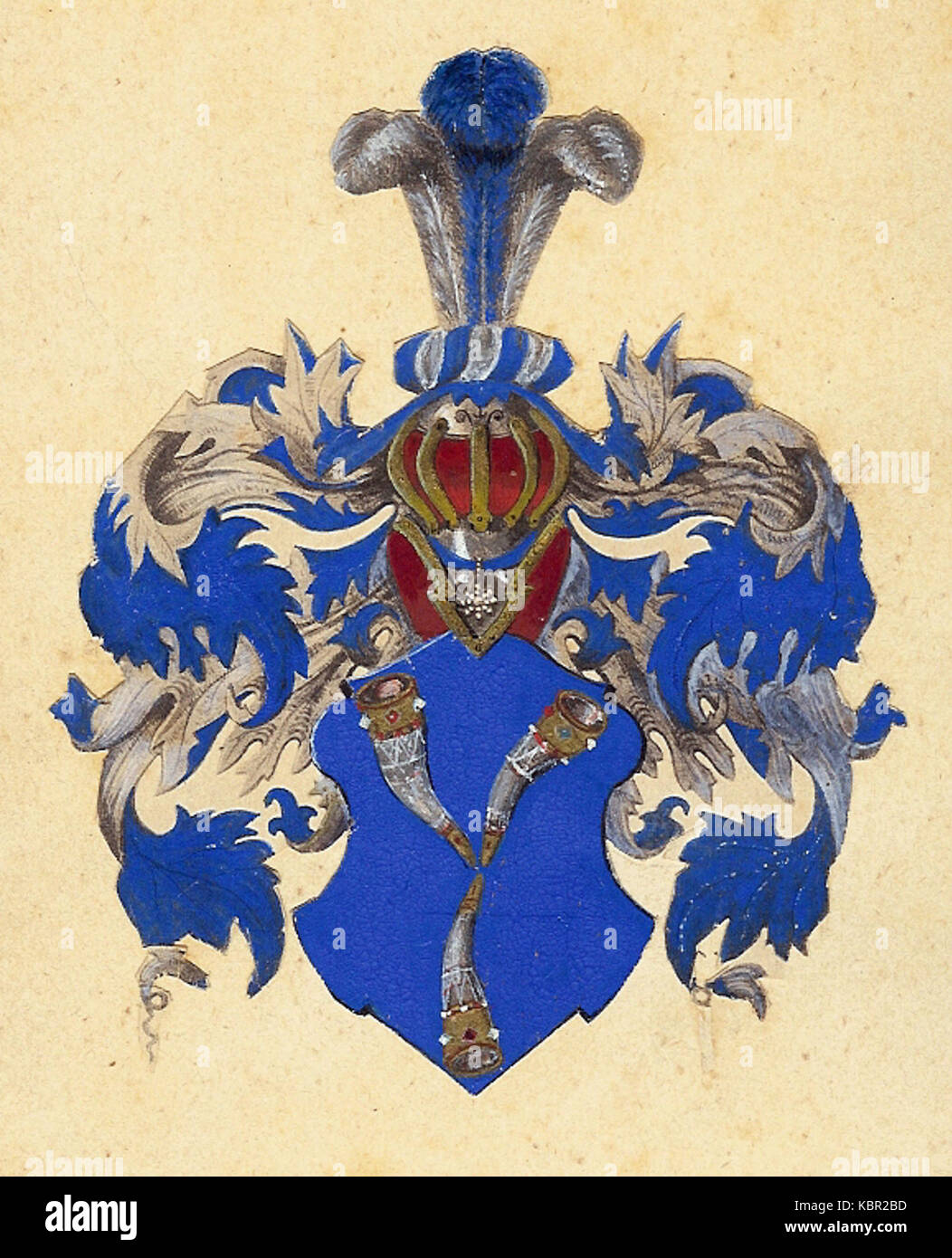 Noble coat of arms identification hi-res stock photography and images ...