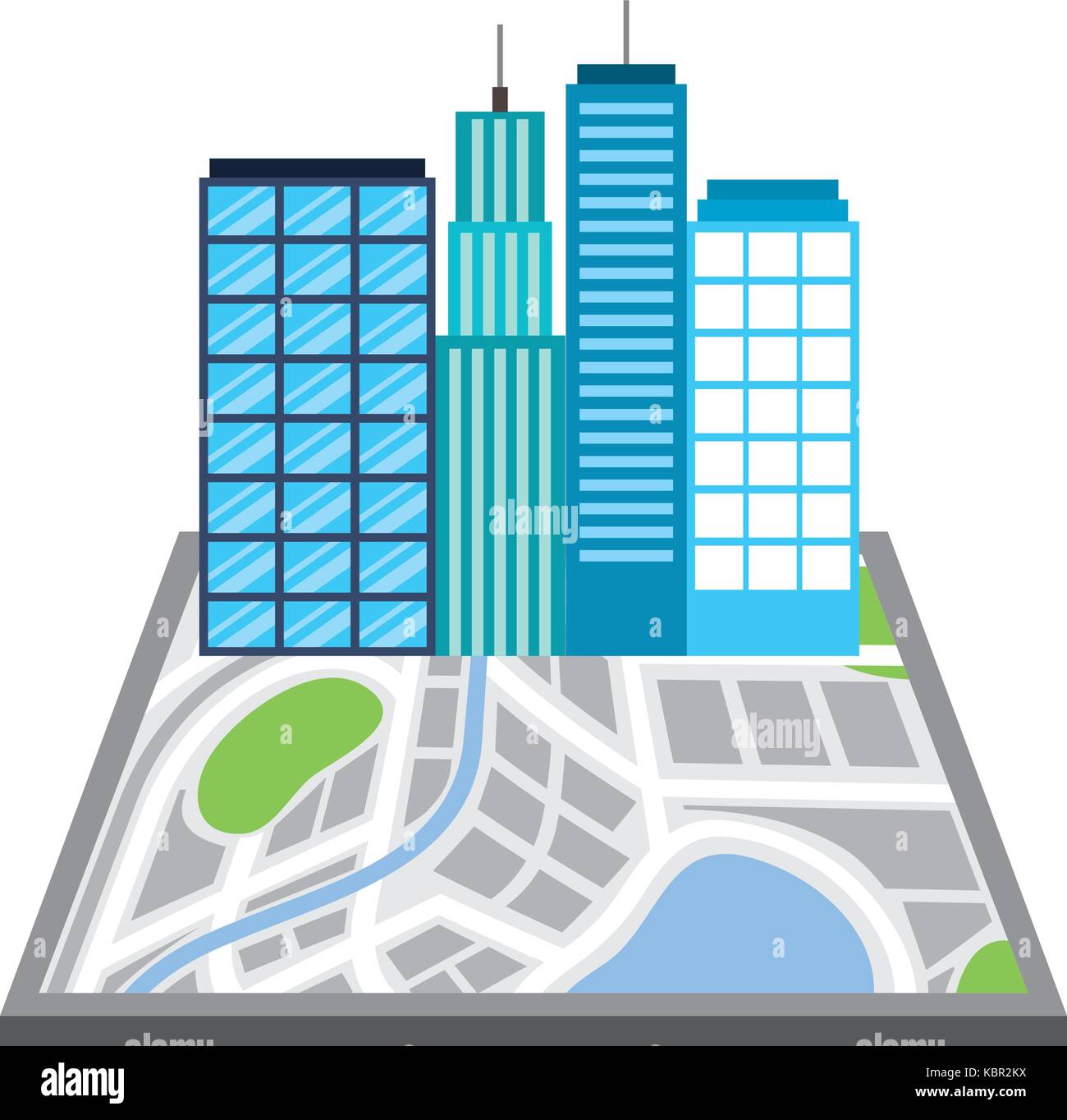 Map on floor Stock Vector Images - Alamy