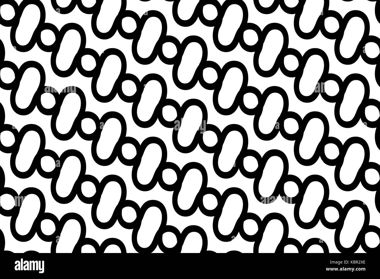 Abstract black and white - vector pattern Stock Vector Image & Art - Alamy