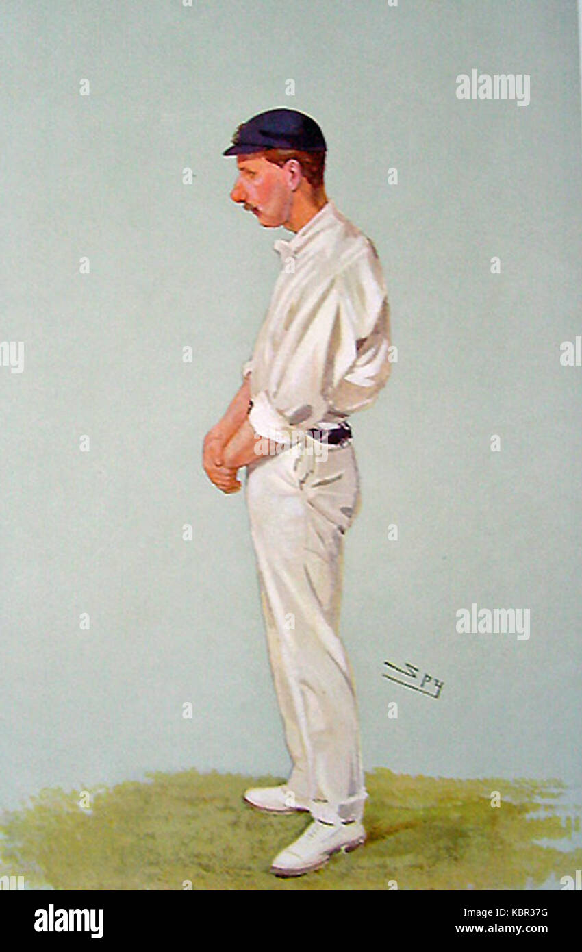 Johnny Tyldesley Vanity Fair 8 August 1906 Stock Photo - Alamy