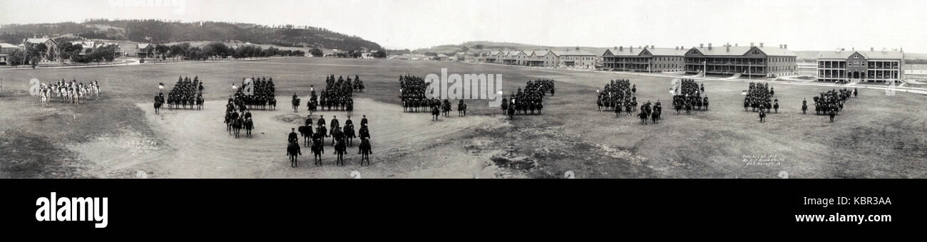 4th US Cavalry 1909 Stock Photo - Alamy