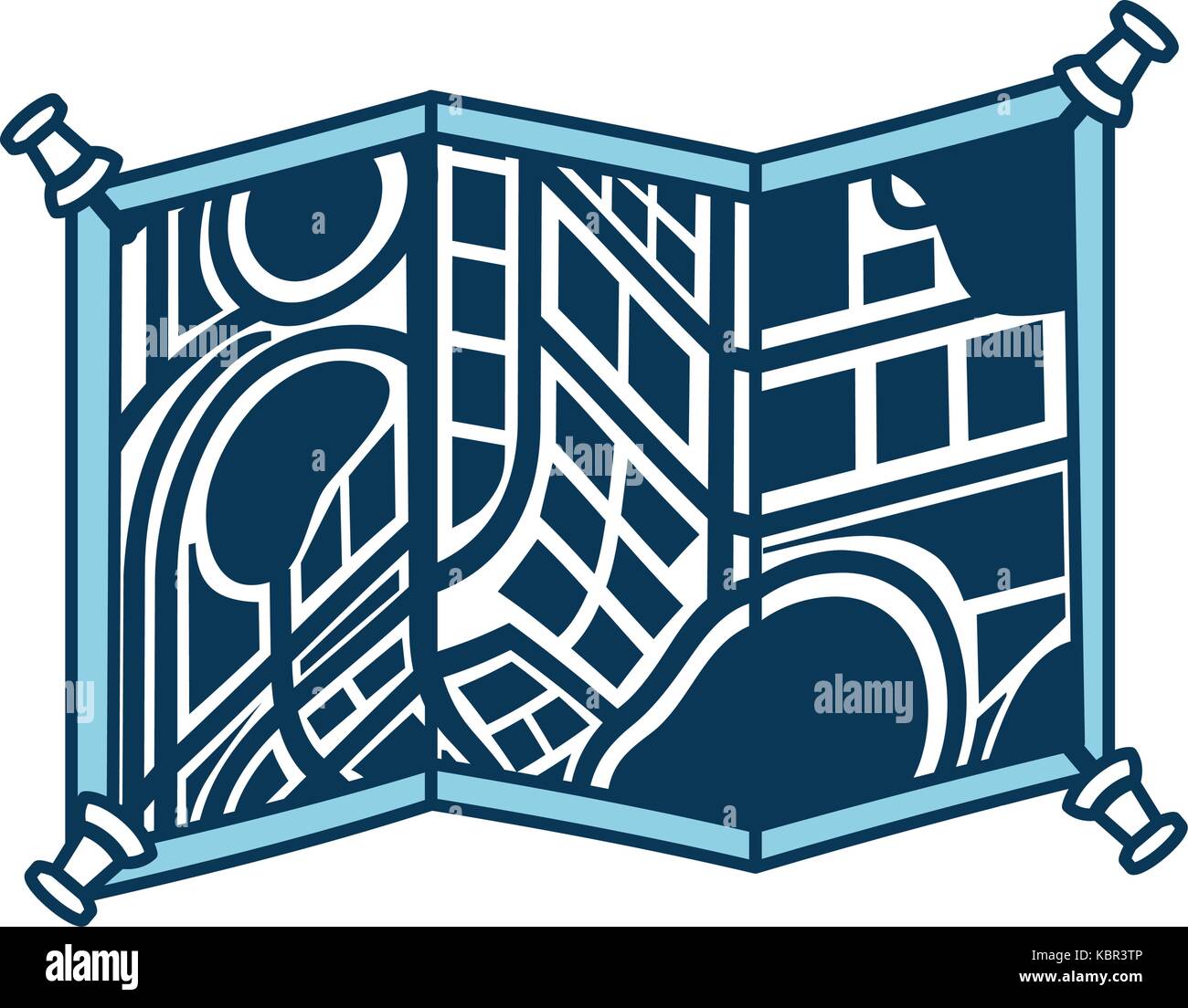 navigation pointer map direction concept Stock Vector Image & Art - Alamy