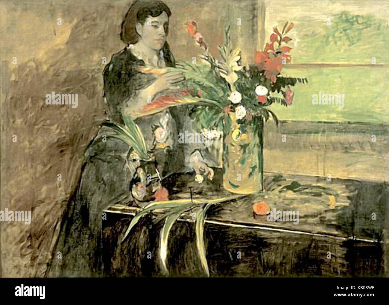 Degas Estelle Flower Arrrangement New Orleans Stock Photo - Alamy