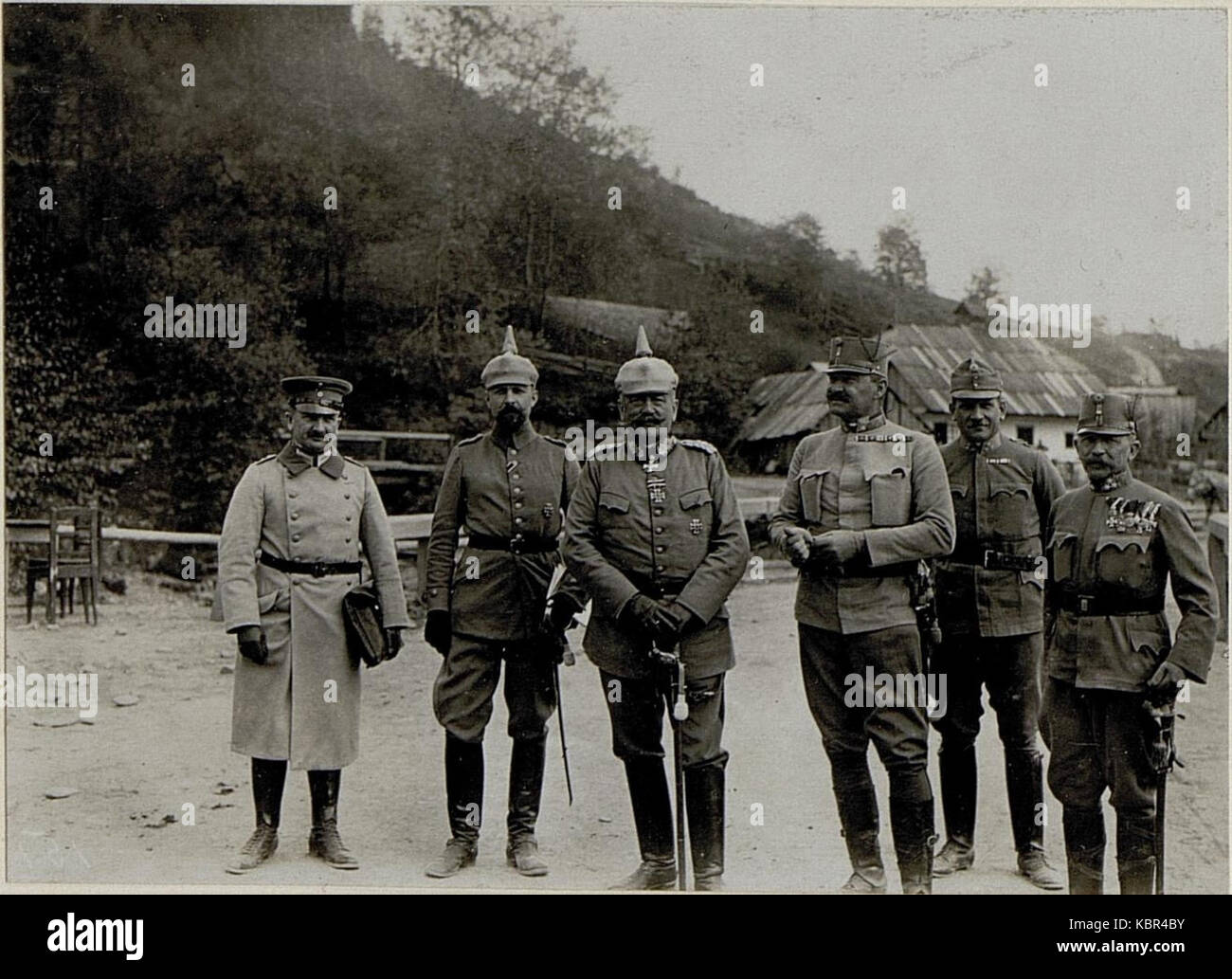 General Rudolf Krauss und General Suren in Swydiwec, 12.9.1916 (BildID ...