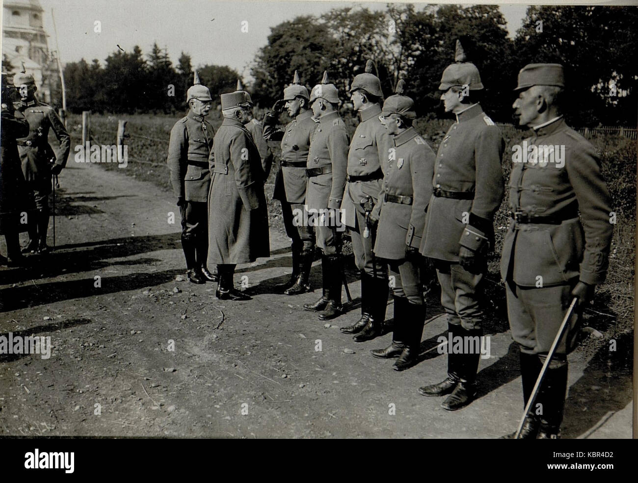 World war i commanding officer hi-res stock photography and images - Alamy
