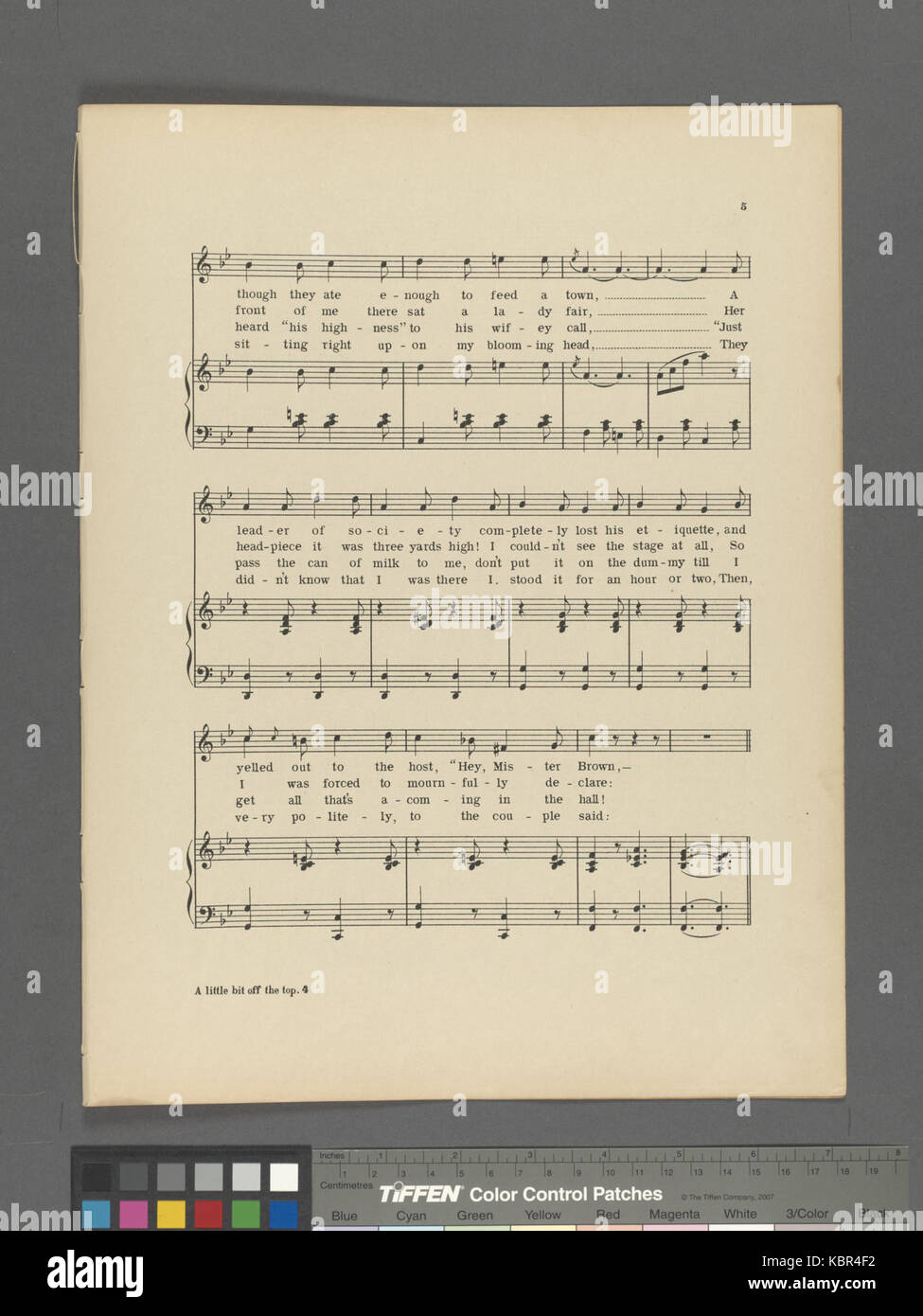 A little bit off the top (NYPL Hades 609827 1805524 Stock Photo - Alamy