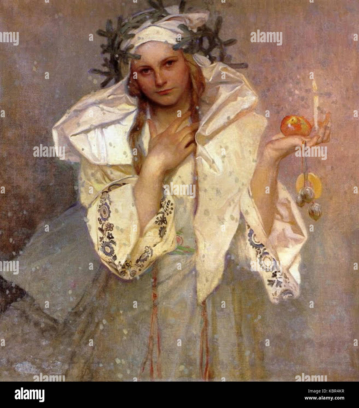 Old photo of alphonse mucha hi-res stock photography and images - Alamy