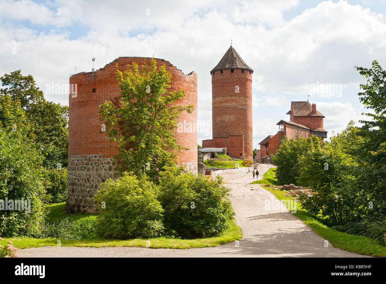 Old Turaida castle in Sigulda, Latvia Stock Photo - Alamy