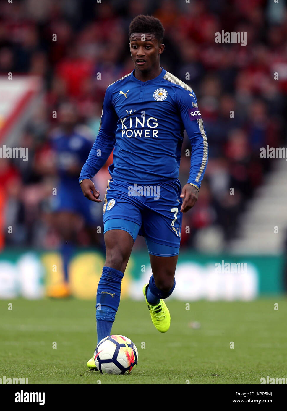 Leicester City's Demarai Gray Stock Photo - Alamy