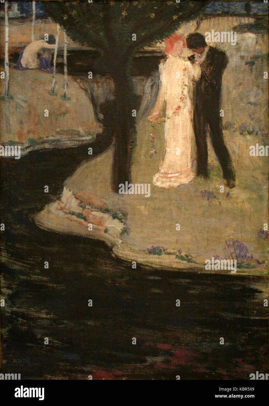 Jan Preisler Lovers2 Stock Photo - Alamy