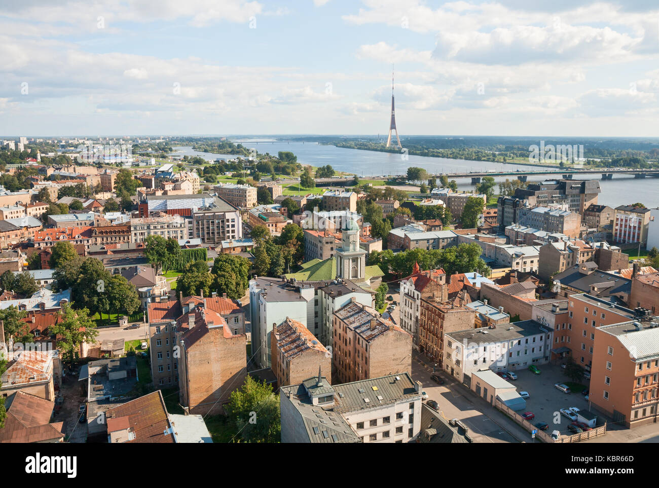 Riga landscape hi-res stock photography and images - Alamy