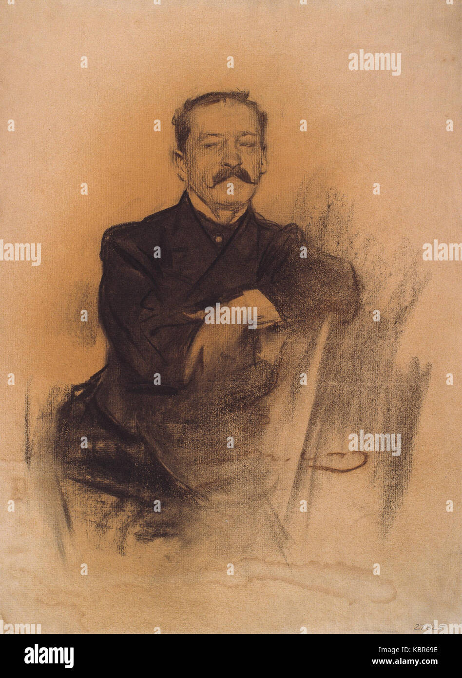 Ramon Casas MNAC Ettore Paladini 027826 D 006652 Stock Photo - Alamy