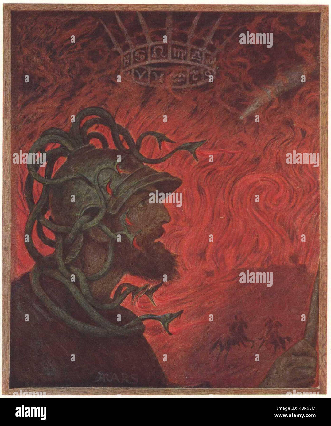 Hans Thoma Mars Stock Photo - Alamy