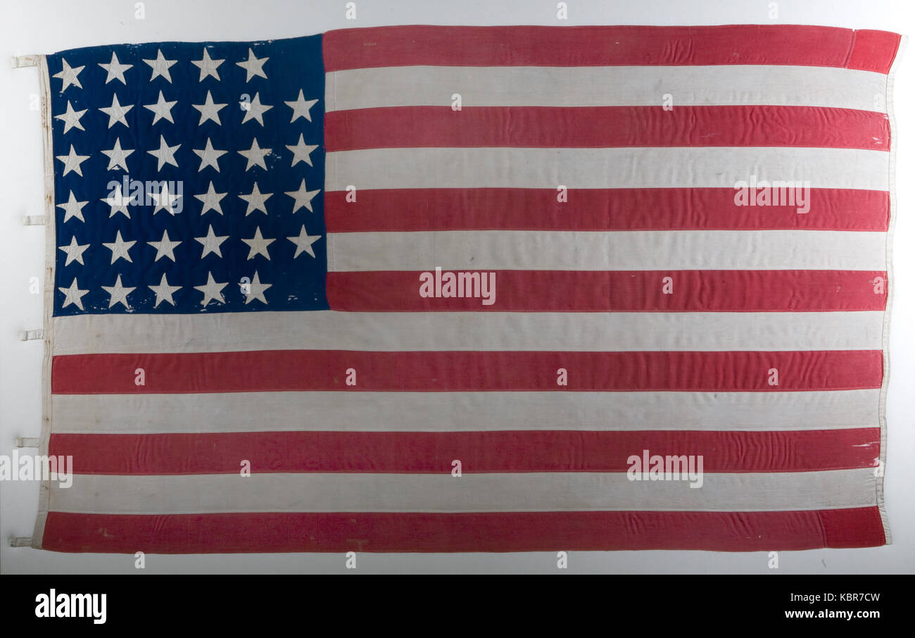 34 star flag hi-res stock photography and images - Alamy