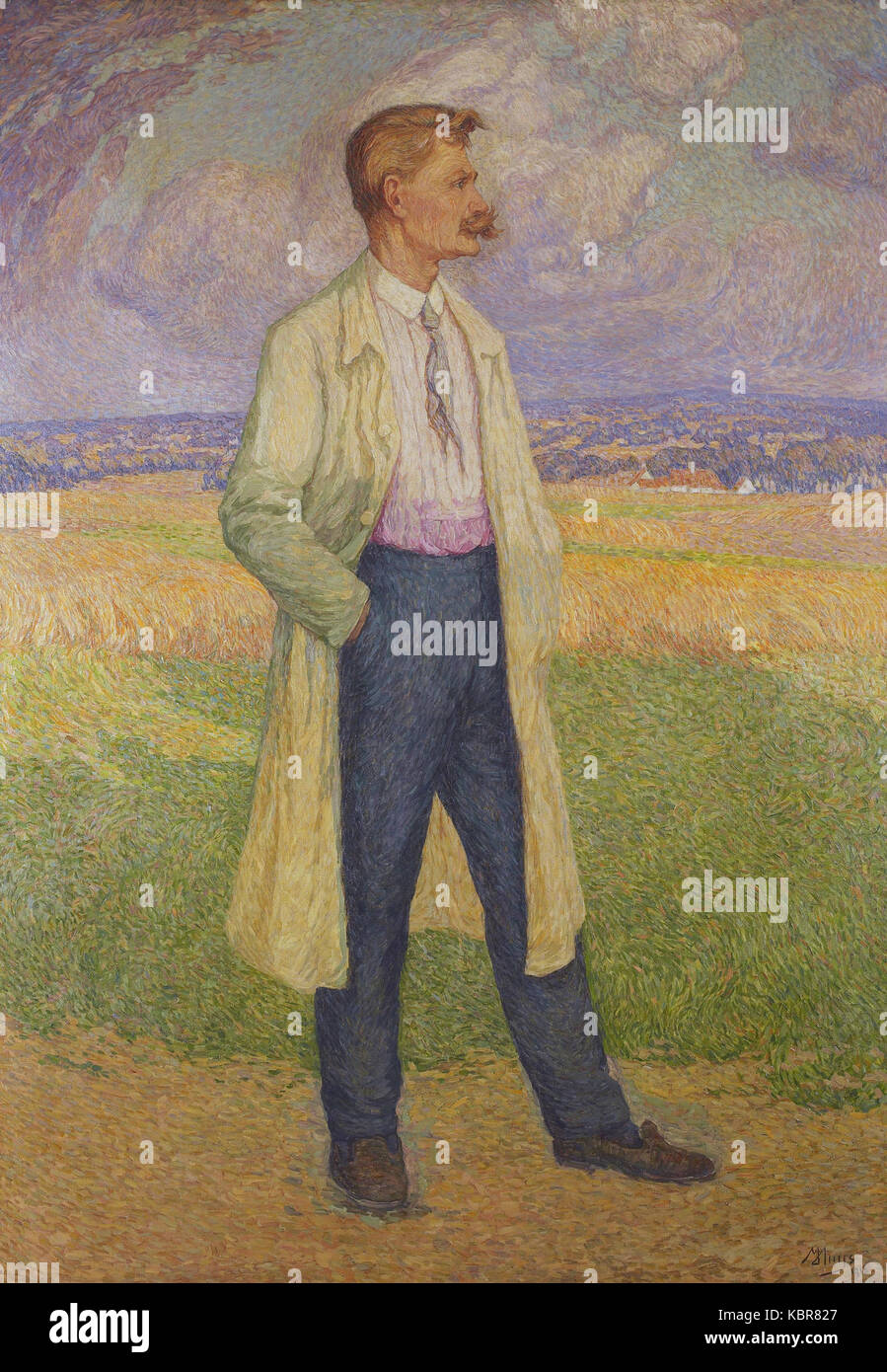 Stijn Streuvels by Modest Huys Stock Photo - Alamy