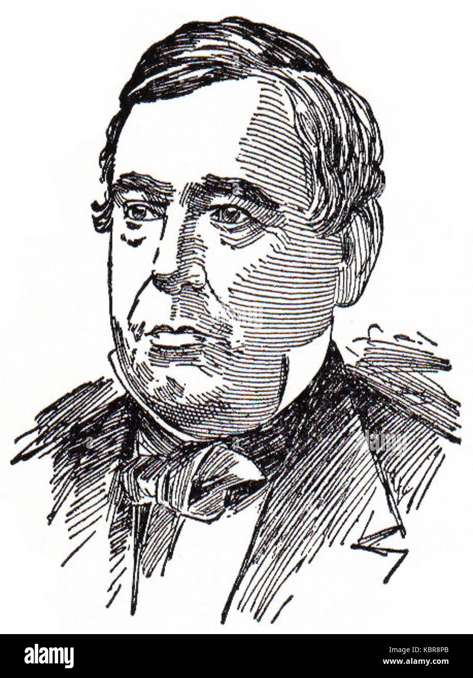 Thomas Corwin portrait Stock Photo - Alamy