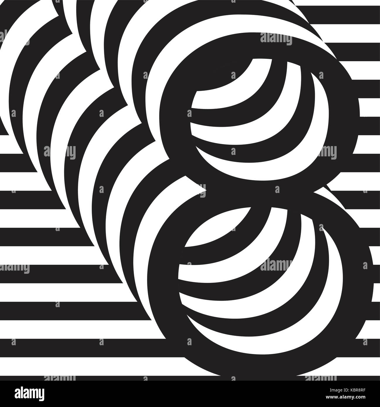 Modern number 8 logo Stock Vector Images - Alamy