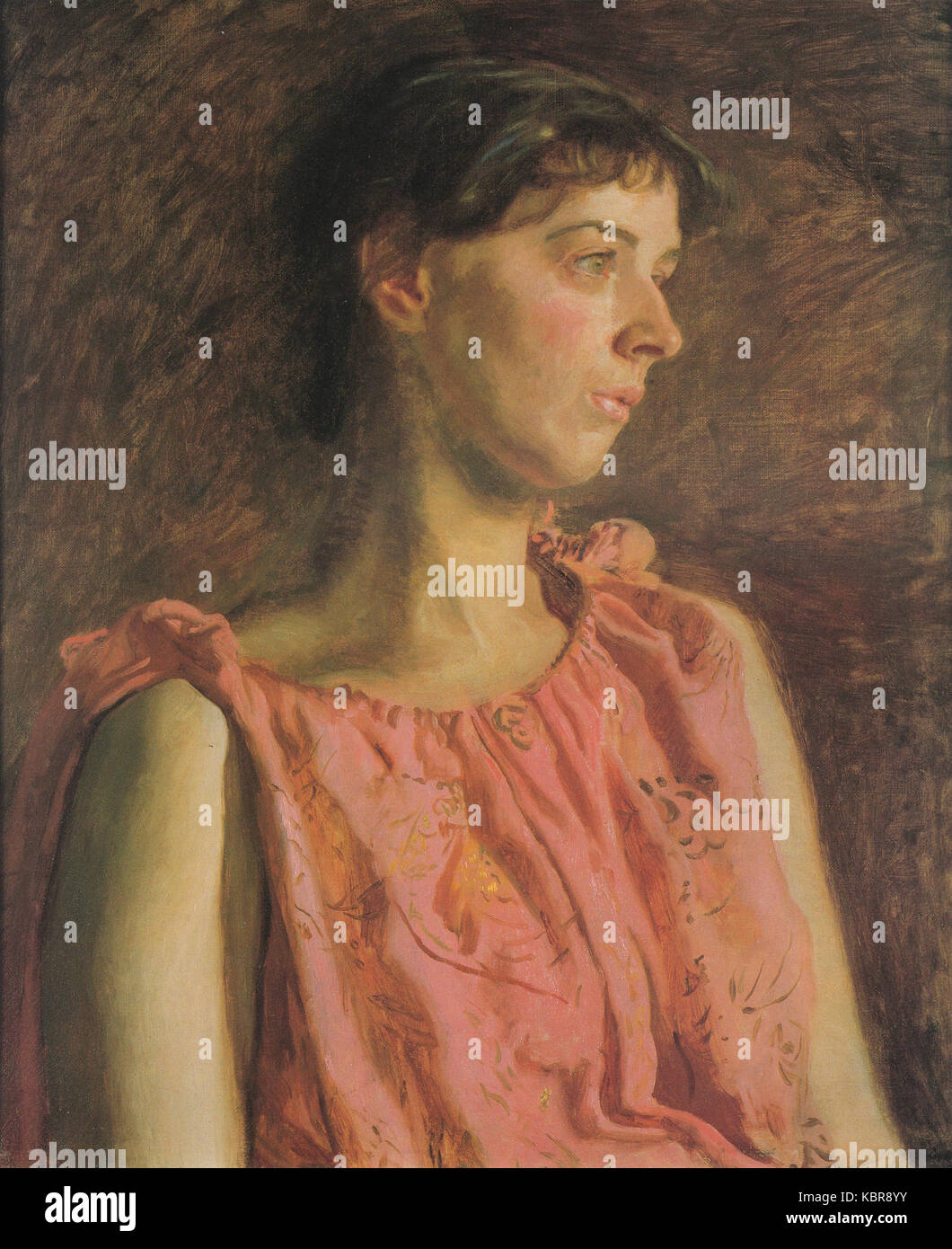 Thomas Eakins Weda Cook (1891) 02 Stock Photo - Alamy