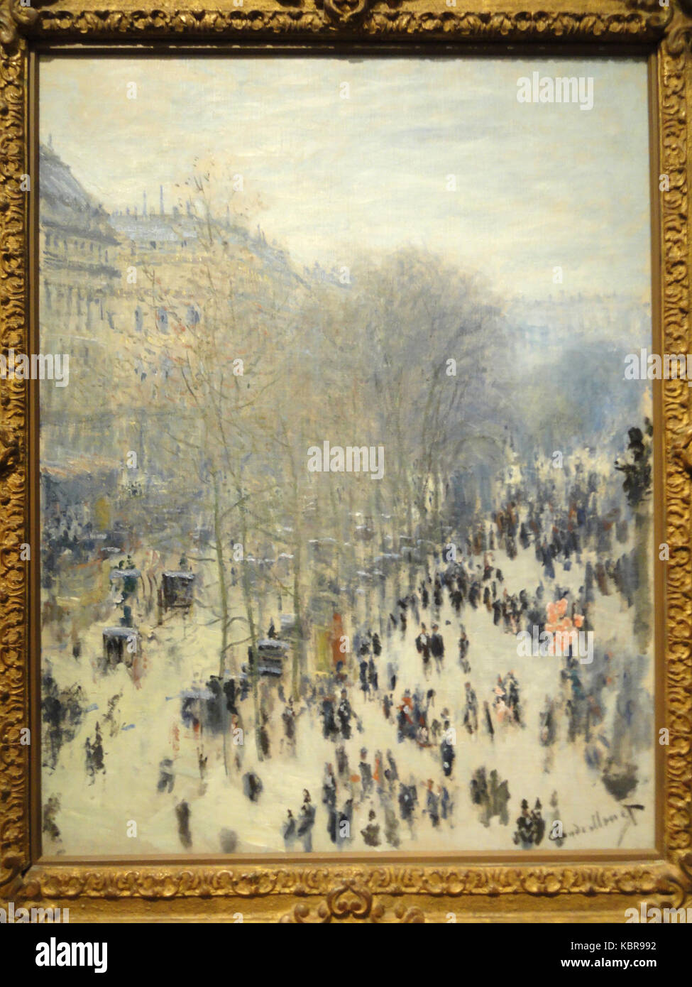 Boulevard des Capucines, Claude Monet, 1873 1874 Nelson Atkins Museum ...