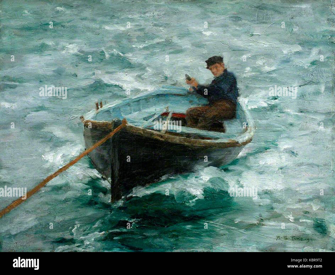 Henry scott tuke hi-res stock photography and images - Alamy