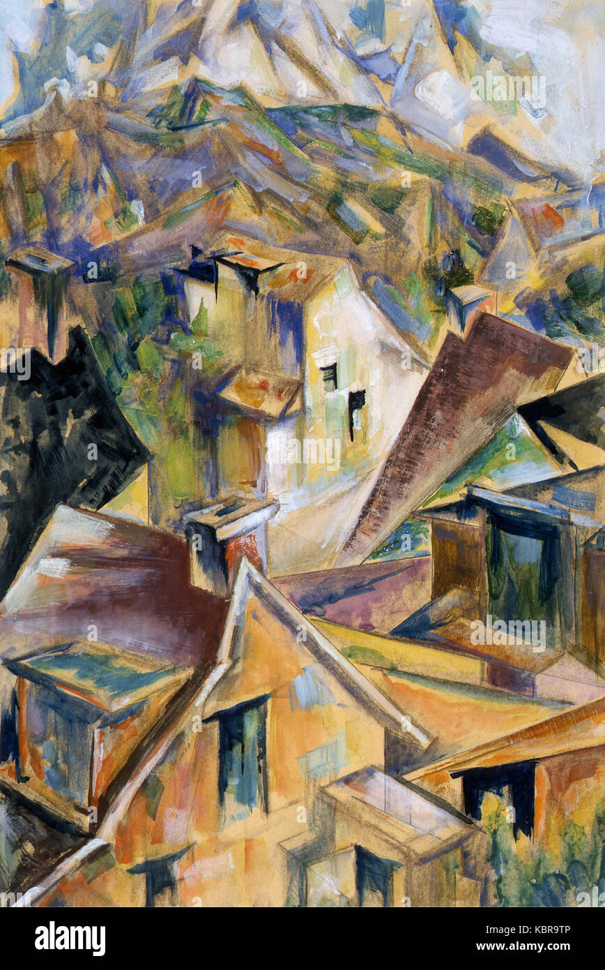 Hillside by Preston Dickinson, Columbus Museum of Art Stock Photo - Alamy