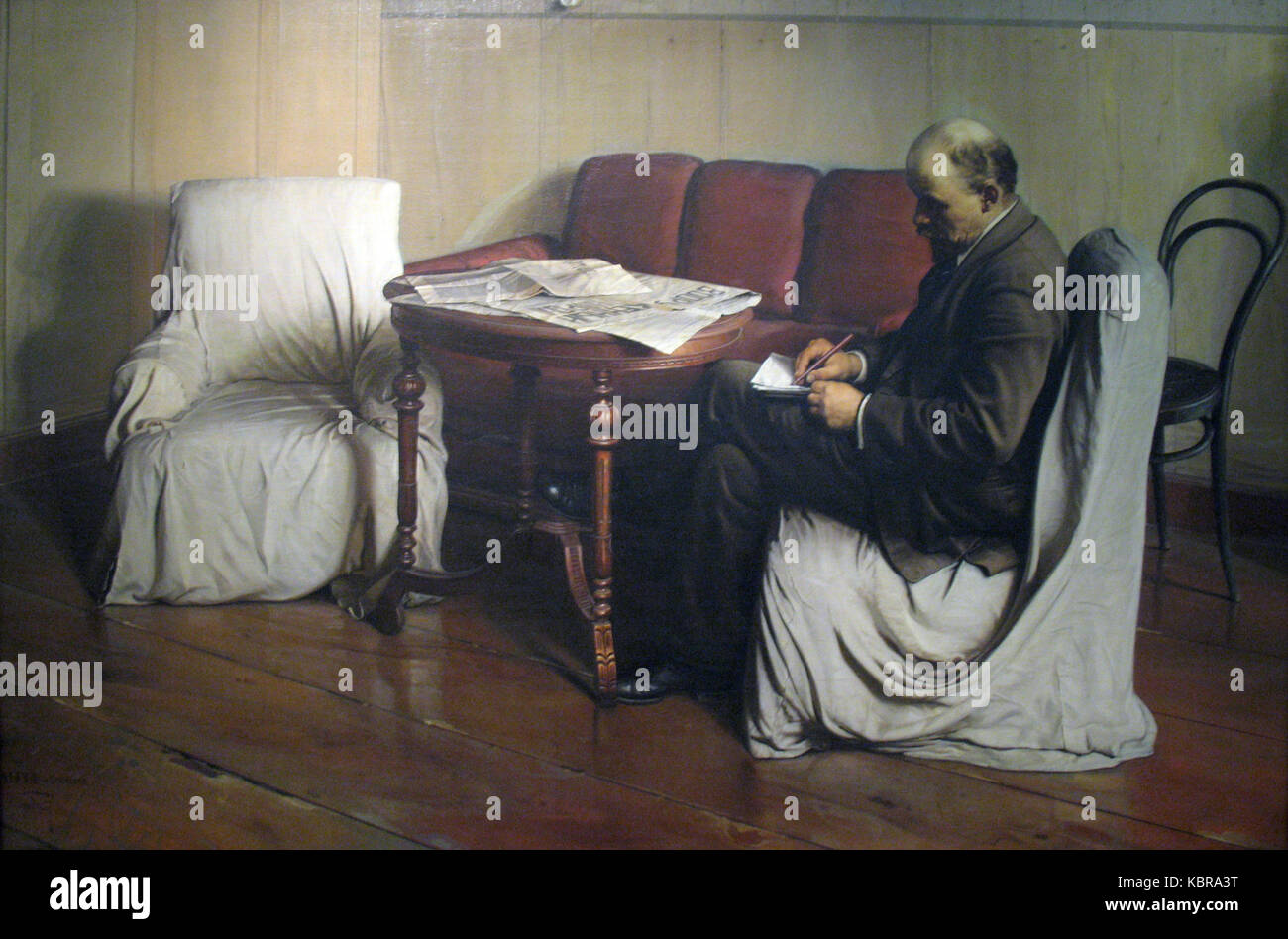 1930 Brodsky Lenin im Smolny Stock Photo - Alamy