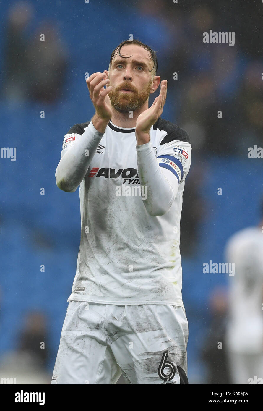 Derby County's Richard Keogh after the Sky Bet Championship match at ...